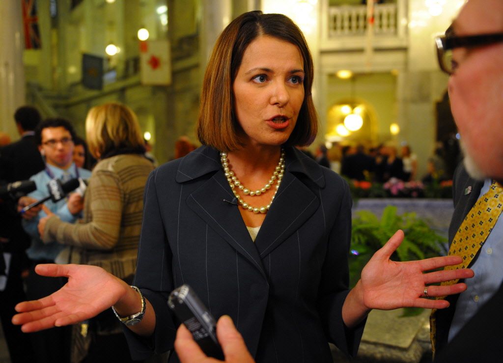 Smith Already Talking About How She'd Handle Minority | Calgary Herald