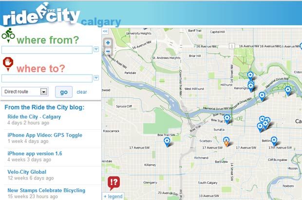 New bike map app and website helps Calgarians get around their city ...