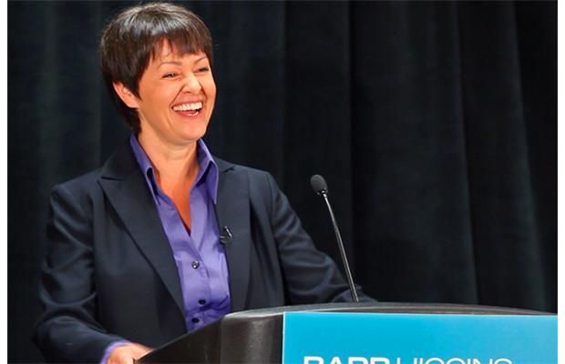 Ex-TV news anchor Barb Higgins riding in Calgary's Bike to Work Day ...
