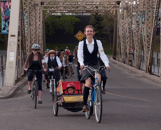 Five tips for making the most of Calgary's annual tweed bike ride ...