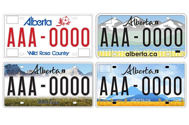 Albertans to Vote on New Licence Plates | Calgary Herald