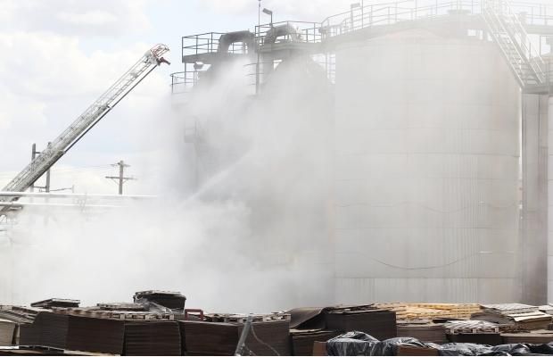 Second fire in two months breaks out at roofing plant in southeast ...
