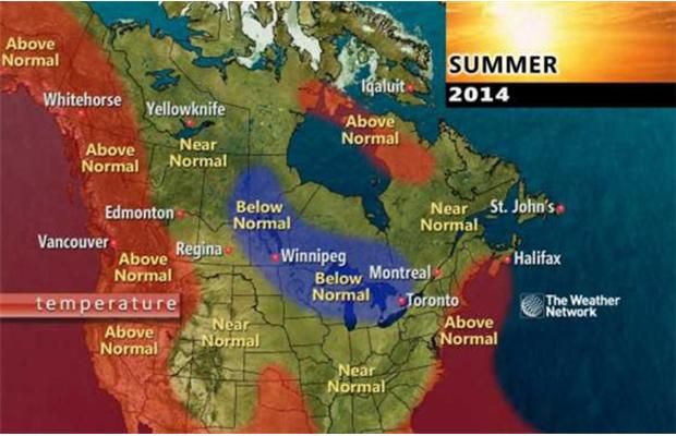 Weather Network predicts hot summer in Calgary | Calgary Herald