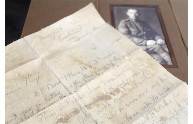 Father’s love written on wing of downed WWI German aircraft donated to ...