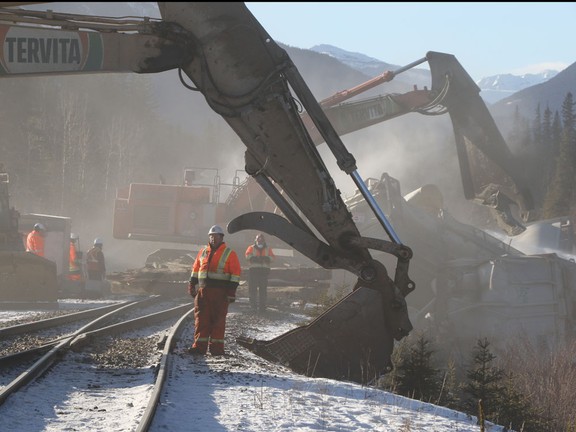 Banff derailment a warning sign of potentially 'disastrous' spill on ...