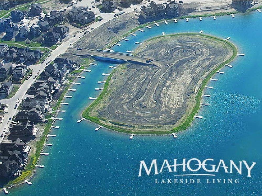 The gates of Calgary: Will Mahogany's gated island manor be the private ...
