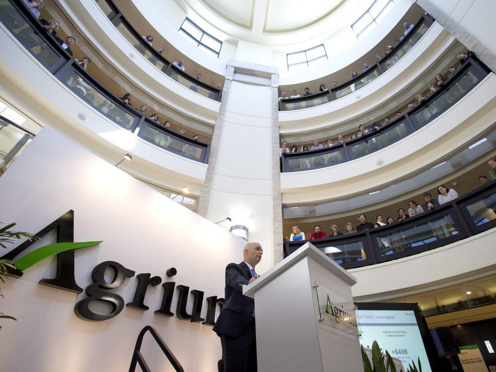 Agrium's third-quarter earnings beat expectations | Calgary Herald