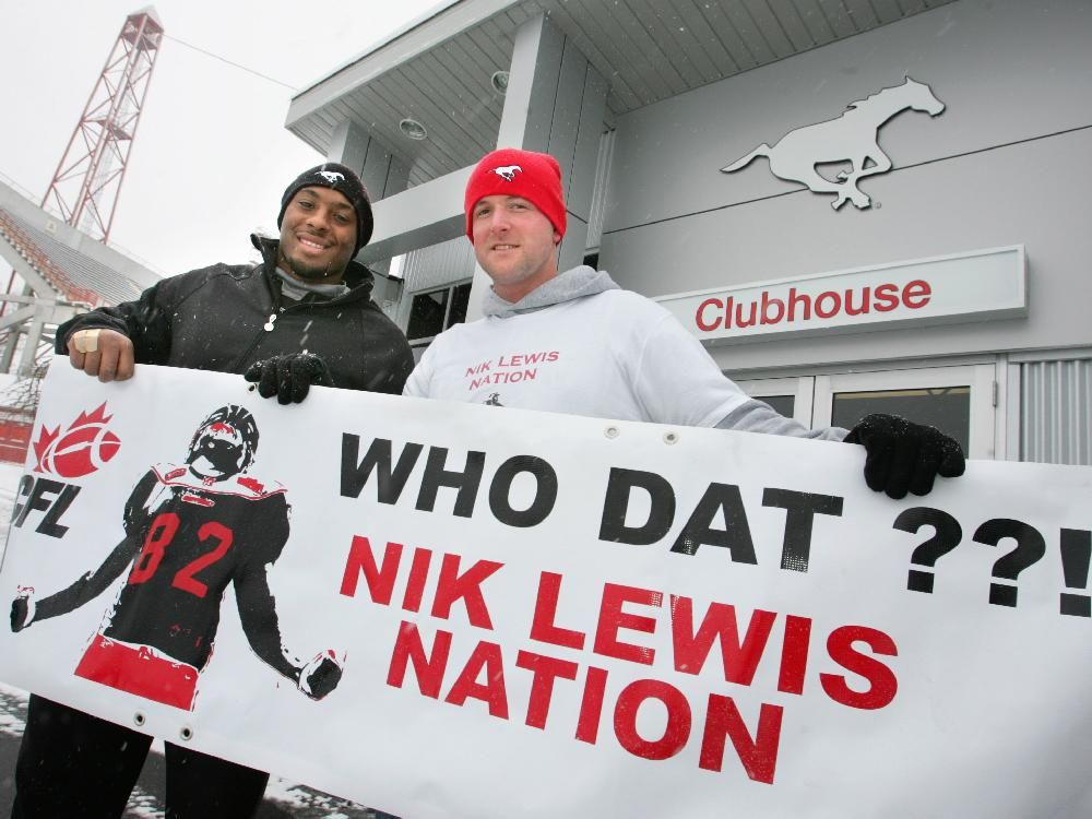 Nik Lewis' 11-year career with the Calgary Stampeders | Calgary Herald