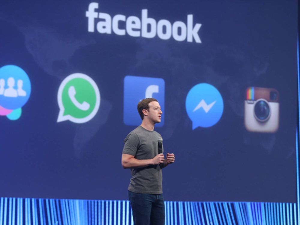 Facebook showcases their family of apps and a glimpse at their virtual ...