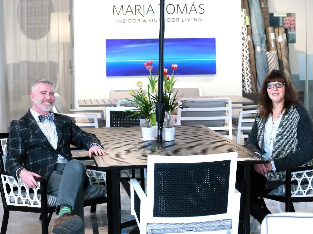 Maria Tomas opens outdoor living show space | Calgary Herald