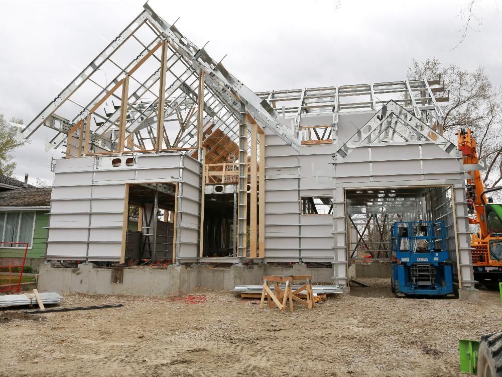 First BONE Structure home being assembled in Calgary | Calgary Herald