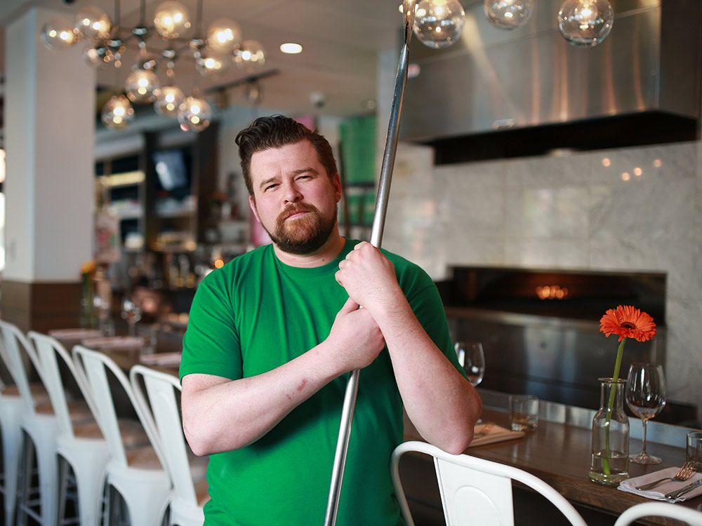 Bocce's executive chef "wood" not have his pizza any other way ...