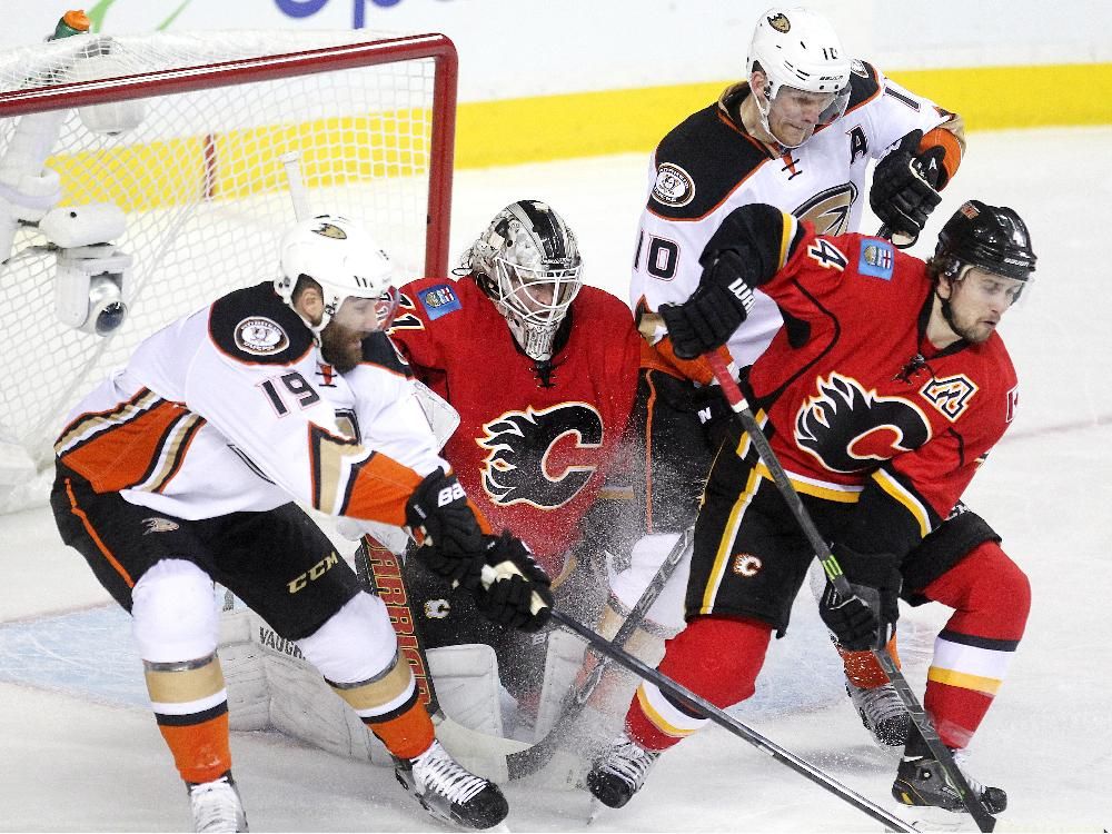 Flames alive and kicking after dramatic overtime win over Ducks in Game ...