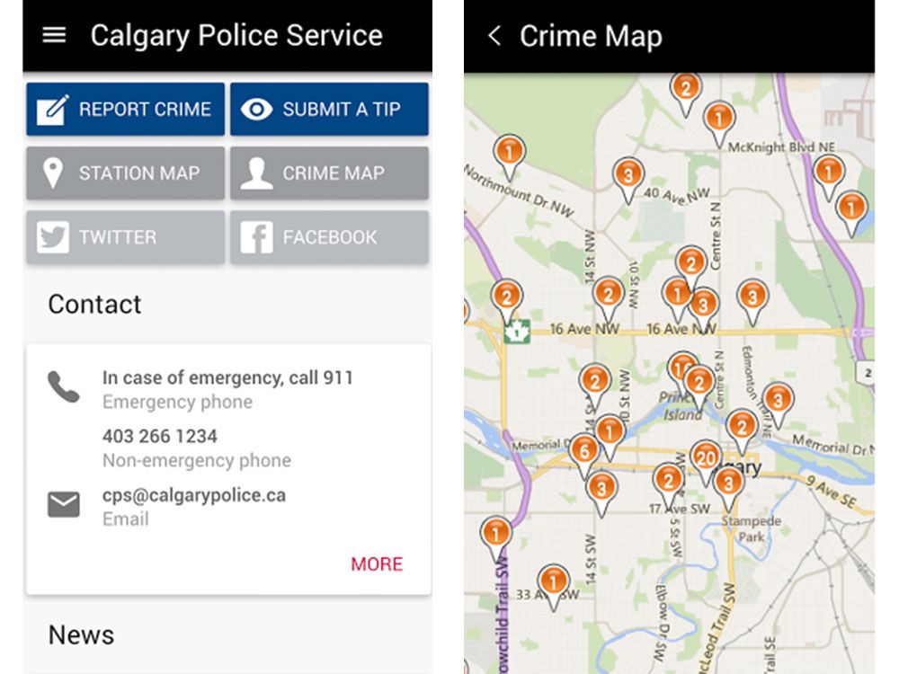 Calgary Police launch new mobile app | Calgary Herald