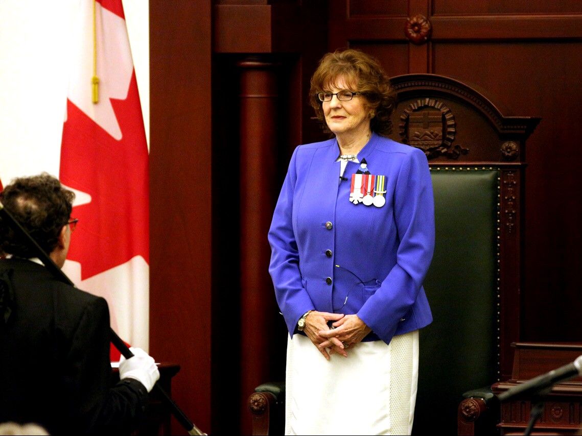 Lois Mitchell sworn in as Alberta's new lieutenant-governor | Calgary ...
