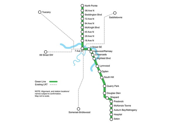 Calgary's Green Line LRT yet to clear major hurdles | Calgary Herald
