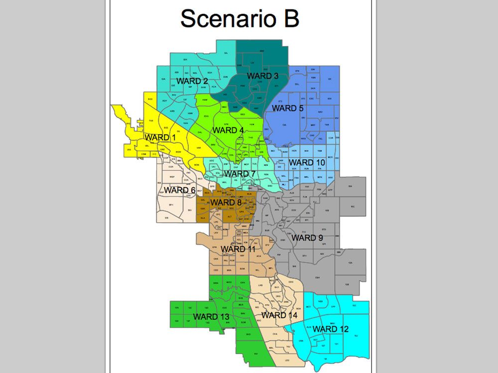Proposed Calgary ward boundary adjustments raise concerns | Calgary Herald