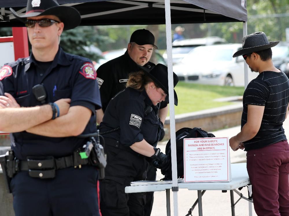 Calgary Stampede visitors unbothered by increased bag checks | Calgary ...