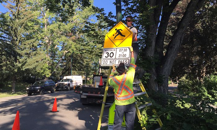 School zone signs being replaced with playground zones | Calgary Herald
