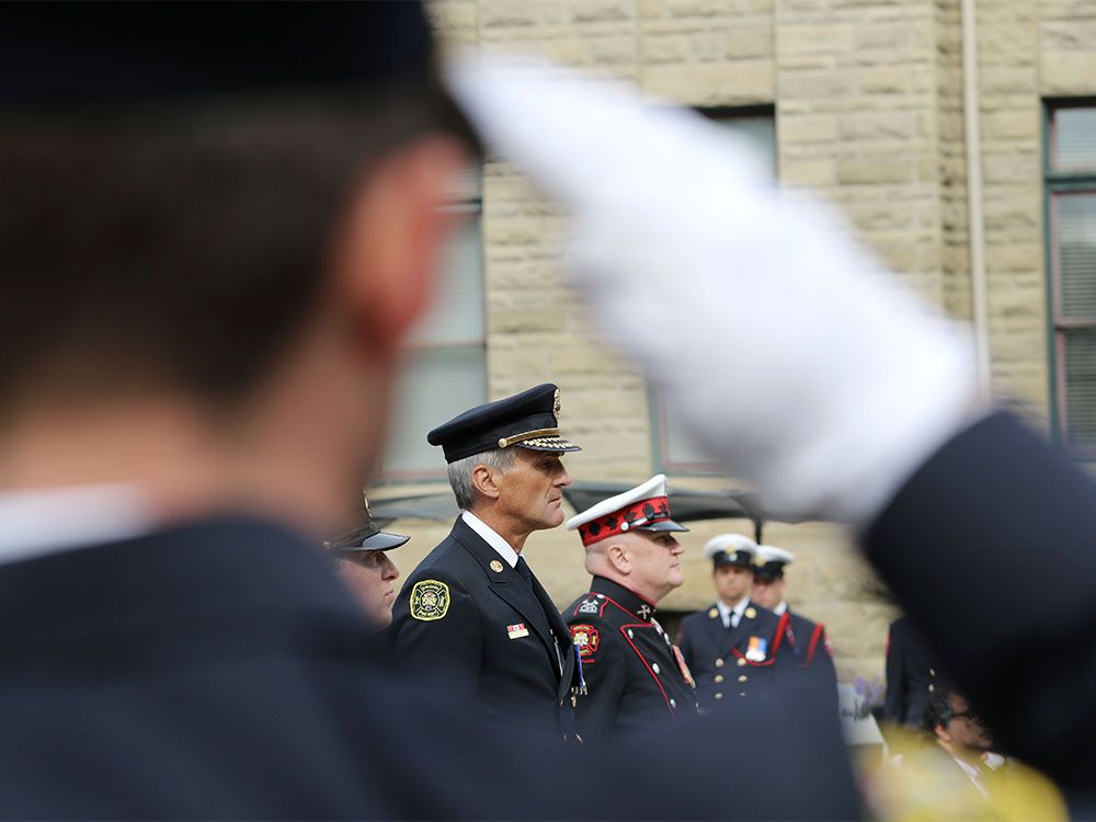 Photo gallery: Calgary pays tribute to fallen firefighters | Calgary Herald