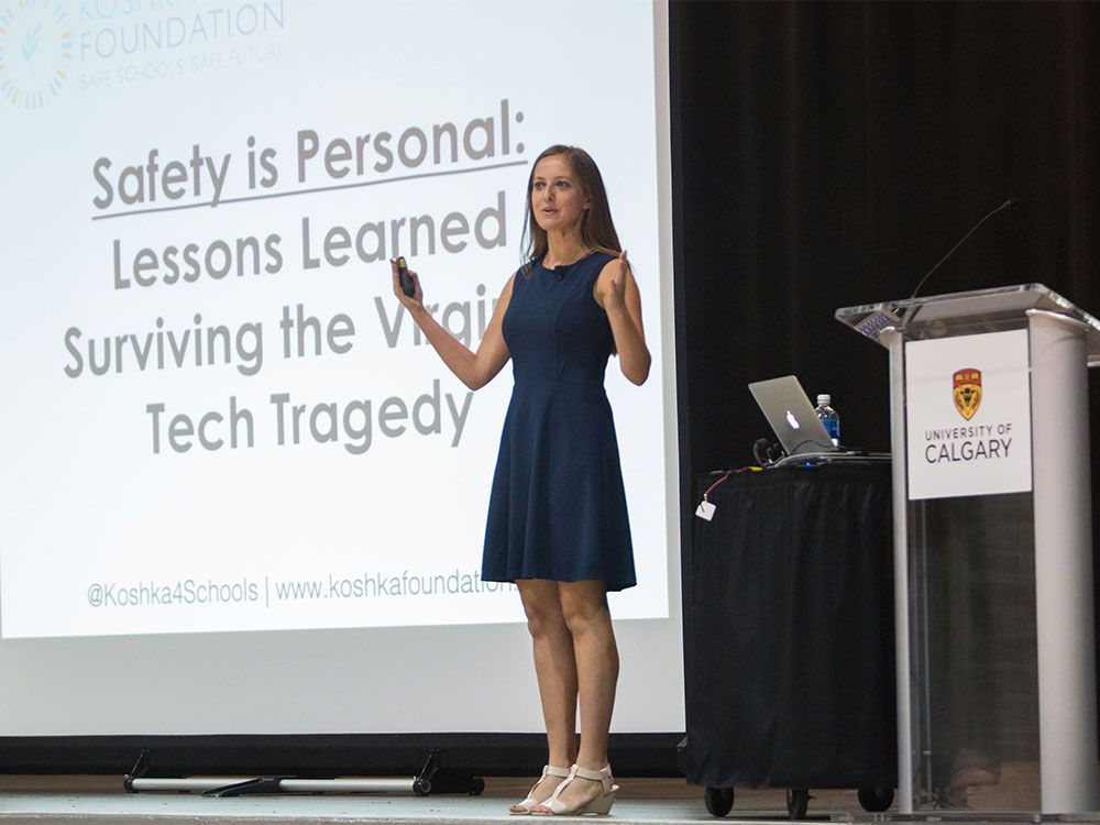 Virginia Tech shooting survivor recounts tragedy for Calgary students ...