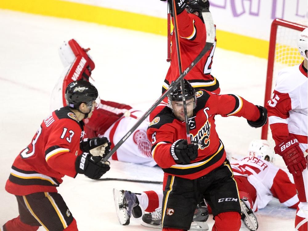 Gallery: Calgary Flames break their losing streak with 3-2 OT win over ...