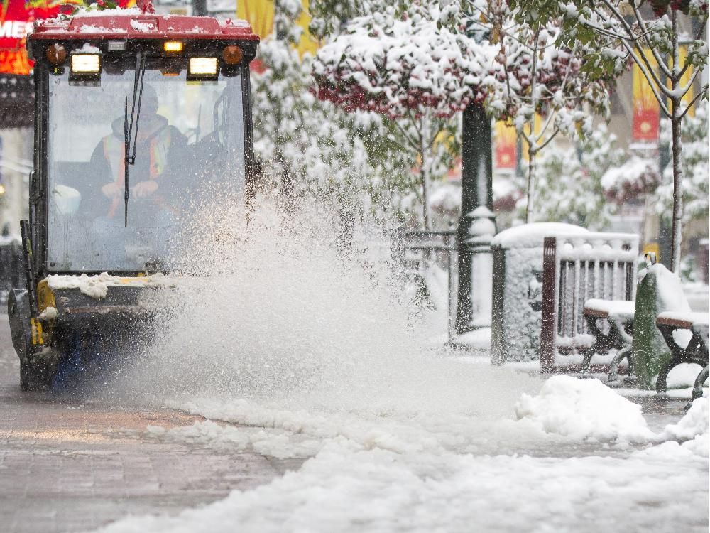 Calgary weather: With warm temperatures comes slush, and lots of it ...
