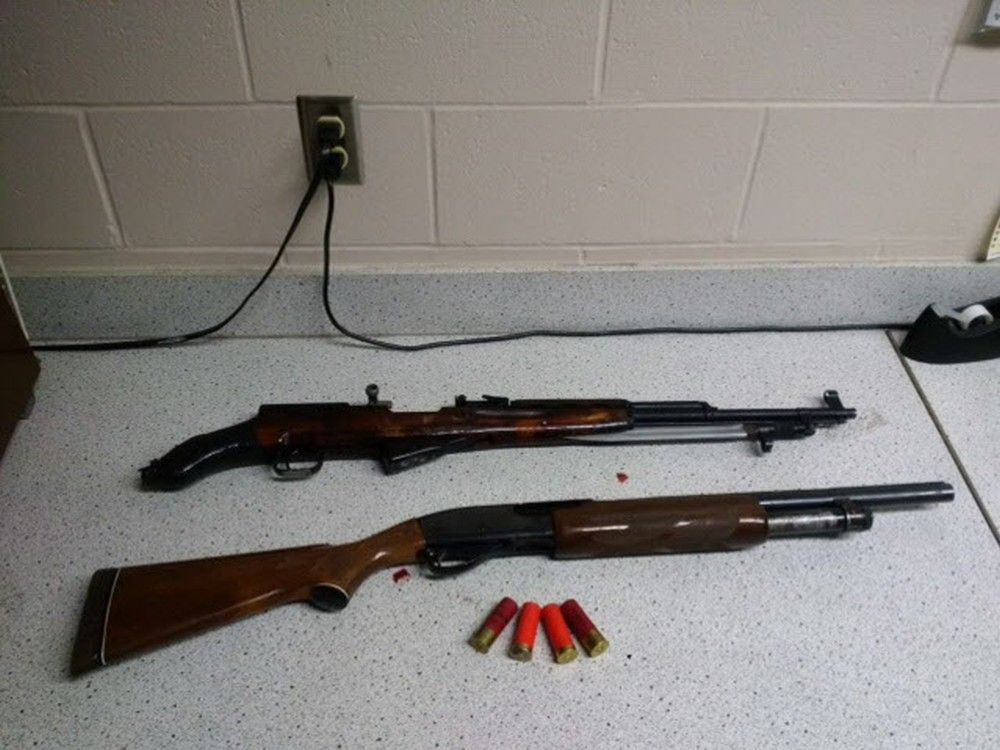 Two people charged after weapons seized in central Alberta | Calgary Herald