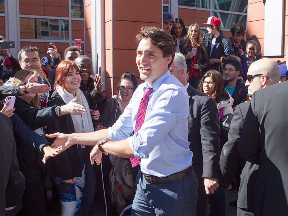Photos: Prime Minister Justin Trudeau visits Calgary | Calgary Herald