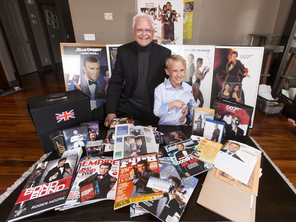 Two Calgary 007 fans bond over extensive collection | Calgary Herald