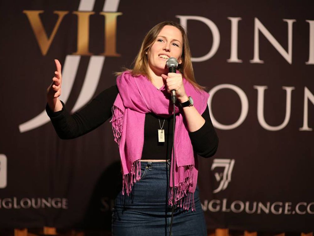 Heather Jordan Ross talks joking about rape and her comedy show Rape is ...