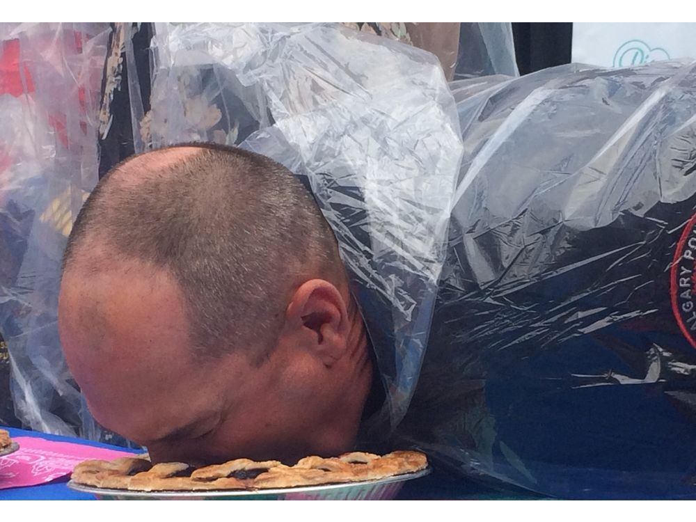 Throwing a pie in someone's face . . . for a good cause! | Calgary Herald