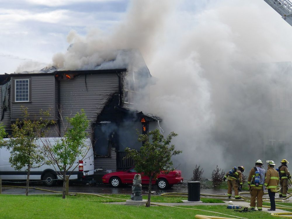 Fire guts home in neighbourhood of Prestwick while family was away ...