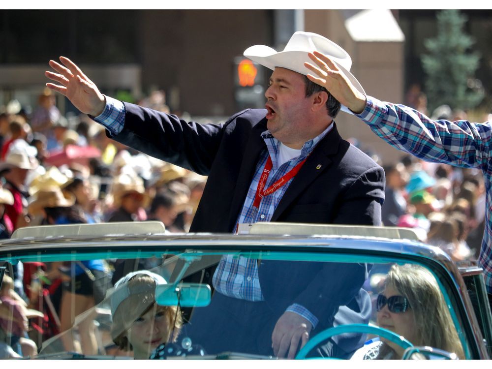 Kenney's entry bring a political stomp to Stampede Parade | Calgary Herald