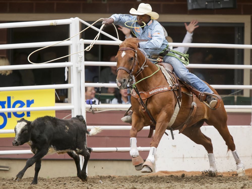 Slick hands on display as Texan takes top money in tie-down roping ...