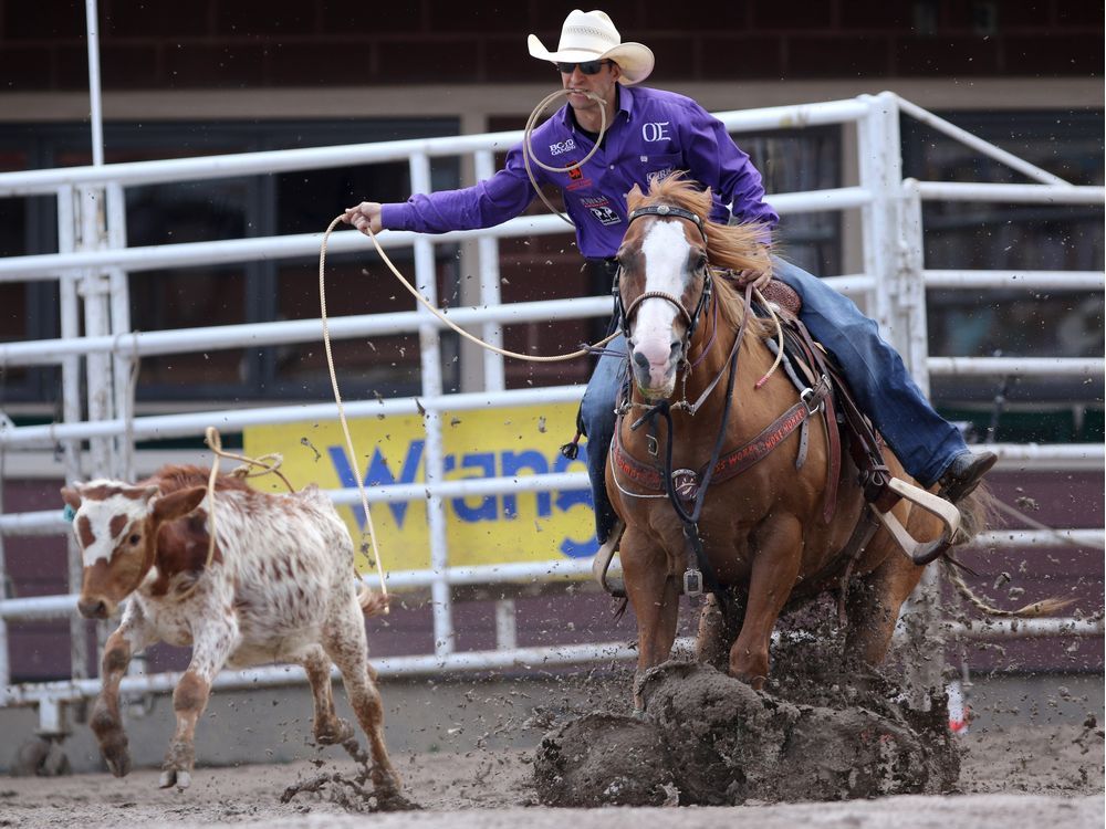 Calgary Stampede roping champion Shane Hanchey pays tribute to slain ...