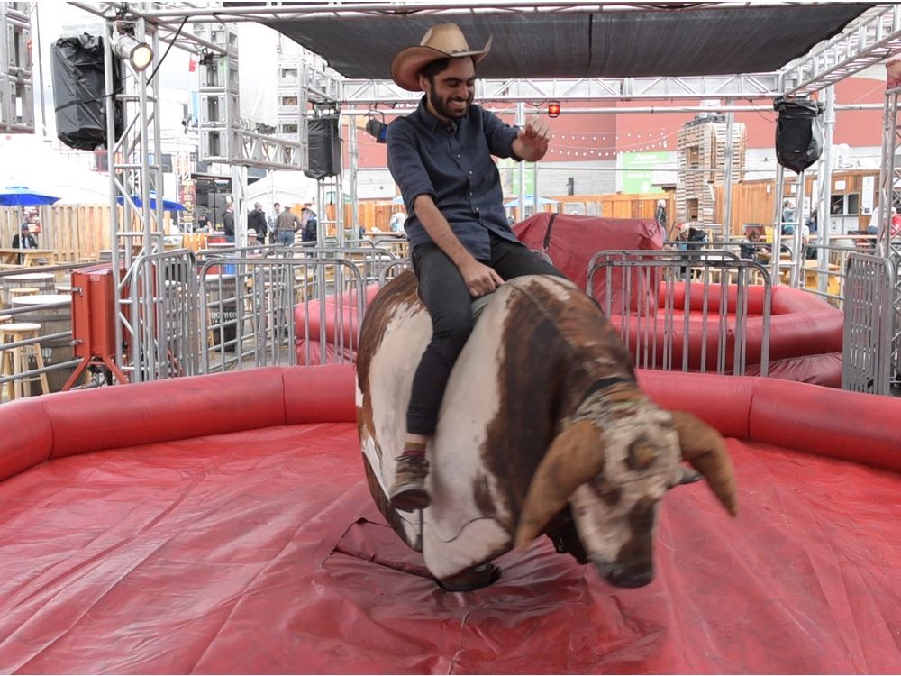 Toronto Sal learns to bull ride | Calgary Herald