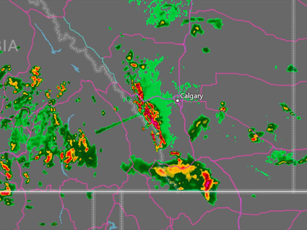 Severe thunderstorm warning issued for Calgary | Calgary Herald