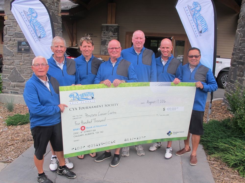 Remington scores big for Calgary Prostate Cancer Centre | Calgary Herald