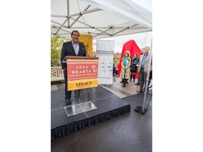 Art sculpture an inspiration to keep community's heart open | Calgary ...