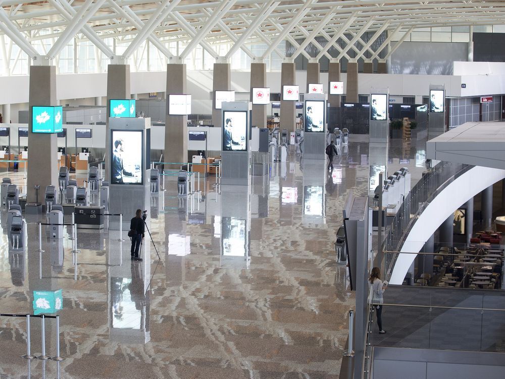 Calgary International Airport's $2 billion new terminal gets ready ...
