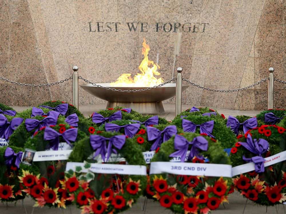 Thousands turn out for Remembrance Day ceremonies in Calgary | Calgary ...