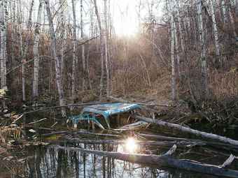 Gallery: Paskapoo Slopes an unlikely auto graveyard | Calgary Herald