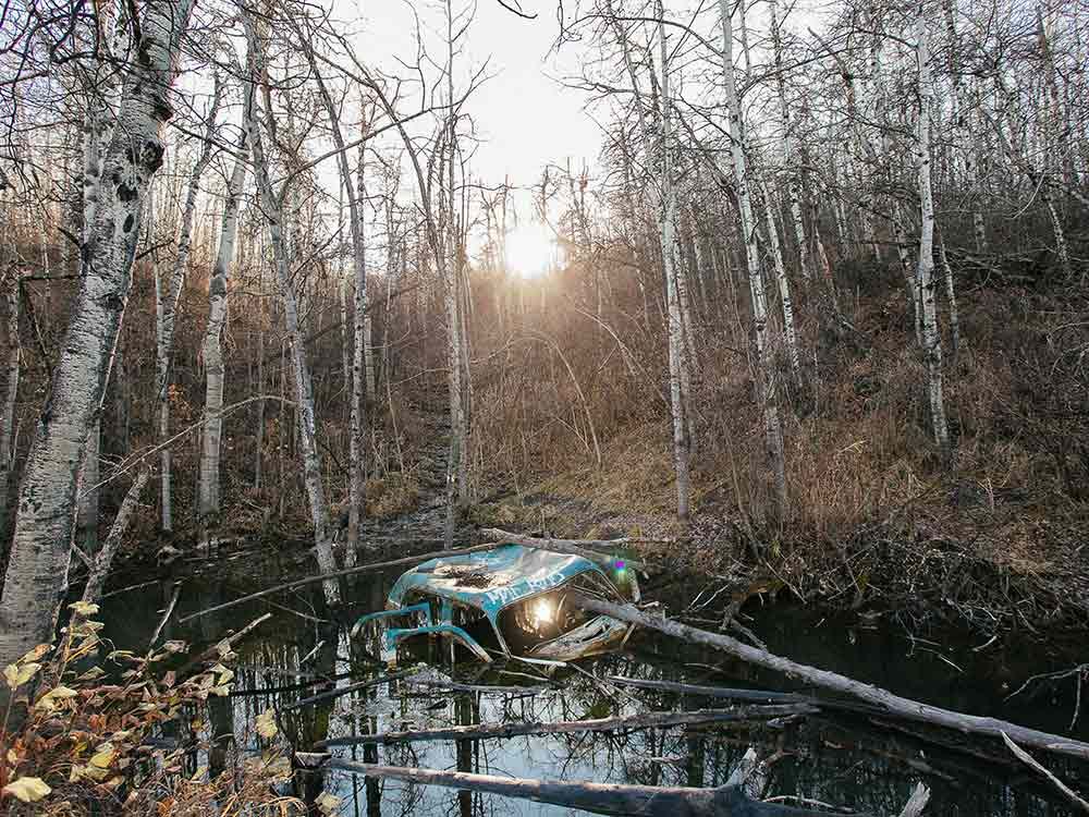 Gallery: Paskapoo Slopes an unlikely auto graveyard | Calgary Herald