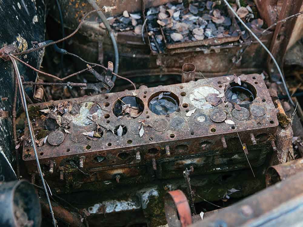 Gallery: Paskapoo Slopes an unlikely auto graveyard | Calgary Herald