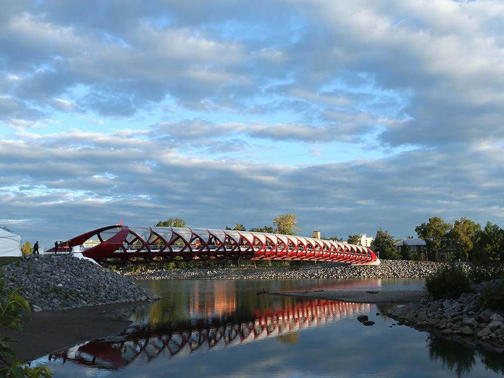 A timeline of Calgary's controversial and beloved Peace Bridge ...