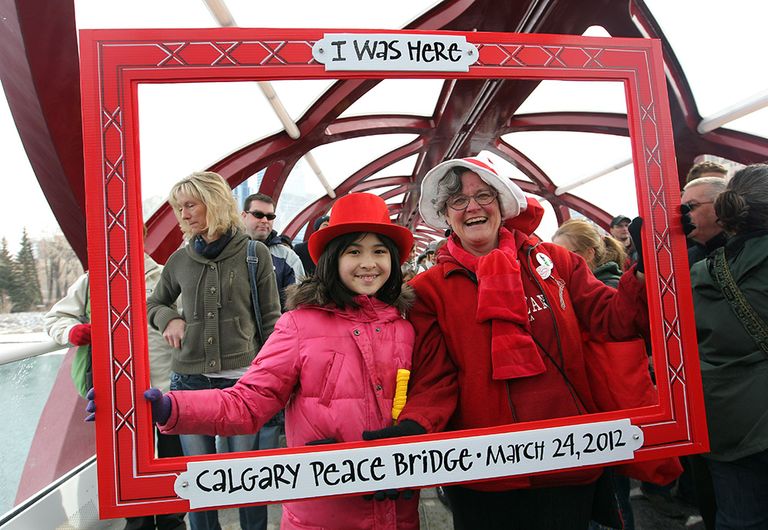 A timeline of Calgary's controversial and beloved Peace Bridge ...