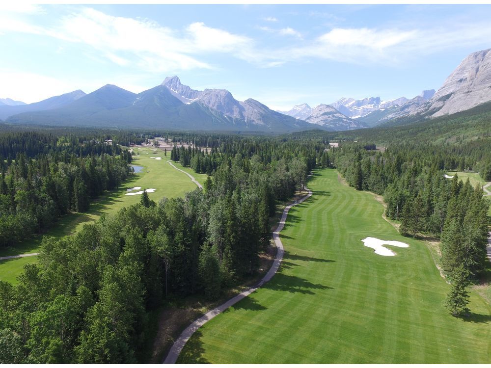 Aerial images up excitement about rebuild of Kananaskis Country Golf ...