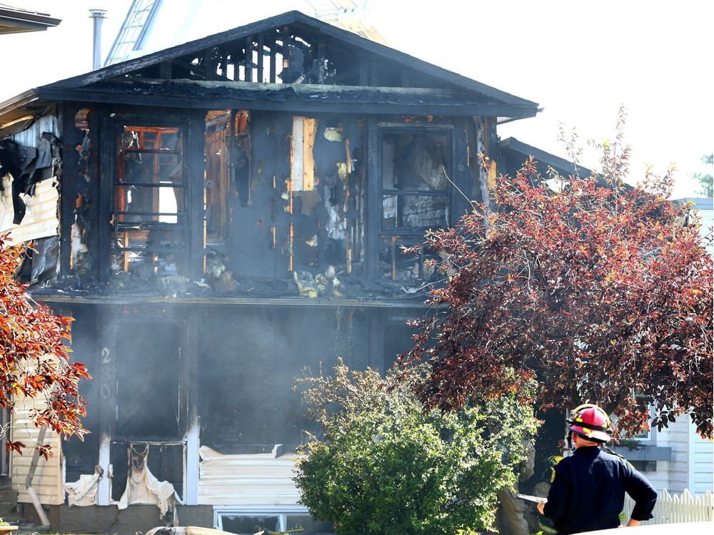 Two-alarm fire guts Calgary home in Whitehorn | Calgary Herald