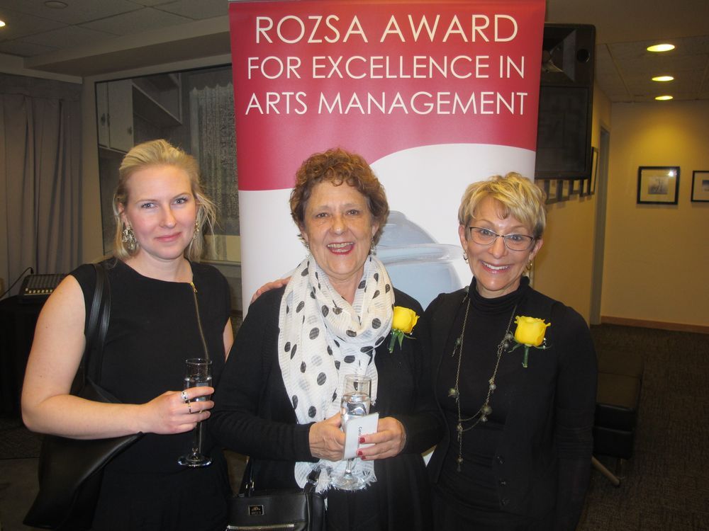 Rozsa Award honours the best in arts management | Calgary Herald